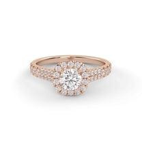 IGI Certified Baguette And Round Lab Grown Diamond Double Row Half ...