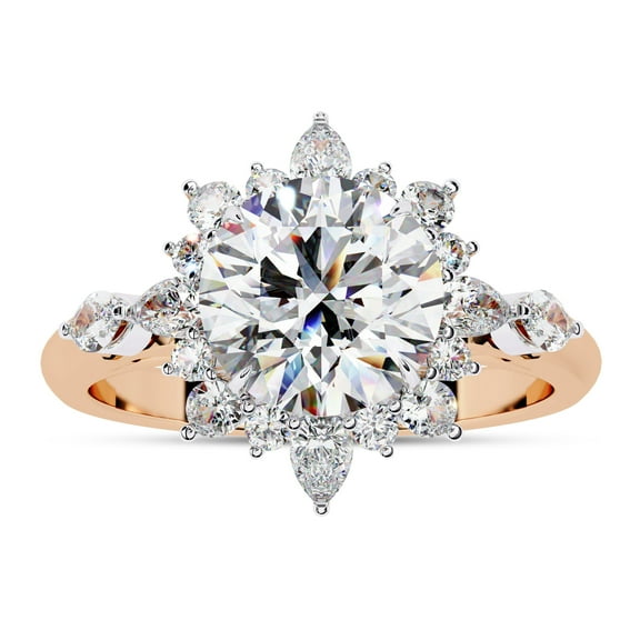 IGI Certified Lab Grown Diamond Engagement Ring | Center 9x7MM Emerald Cut Solitaire Stackable ...