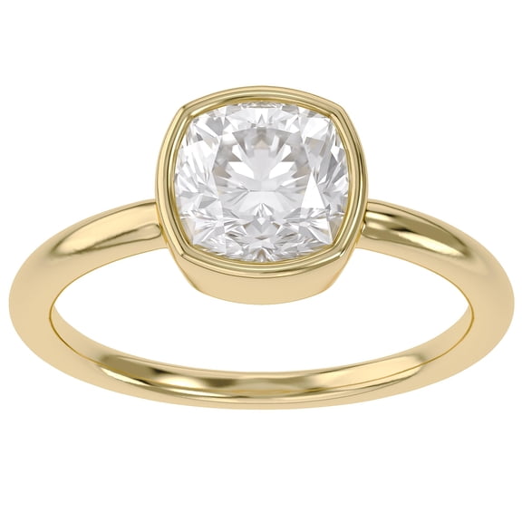14K Yellow Gold 5.75 Carat LAB GROWN DIAMOND Classic Channel Set ...