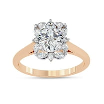 IGI Certified Lab Grown Diamond Engagement Ring | Center 8.5x6.5mm Oval ...