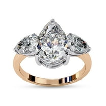 IGI Certified Lab Grown Diamond Engagement Ring | Center 7.5MM Princess ...