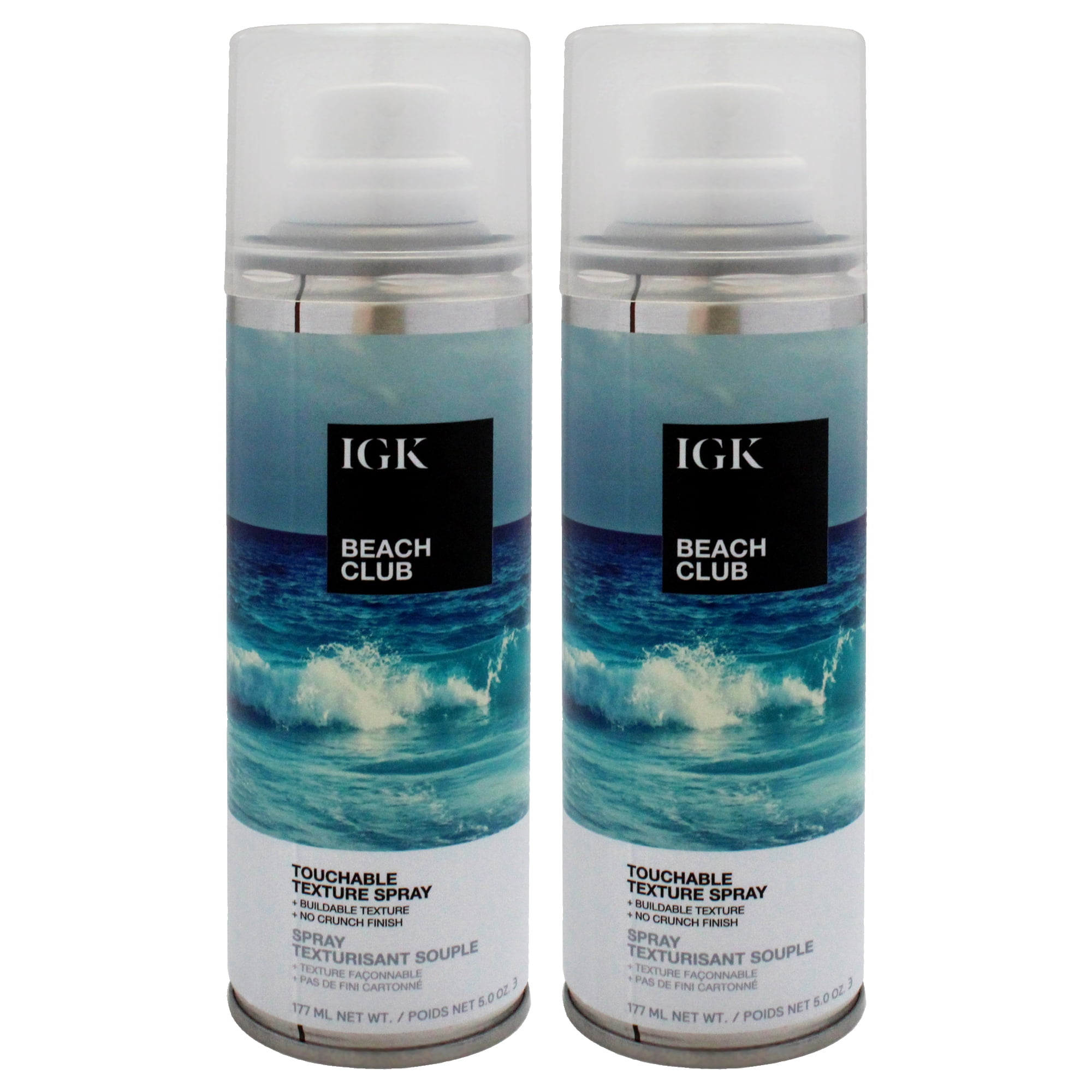 IGK Beach Club Texture Spray - Pack of 2 , 5 oz Hair Spray - Walmart.com
