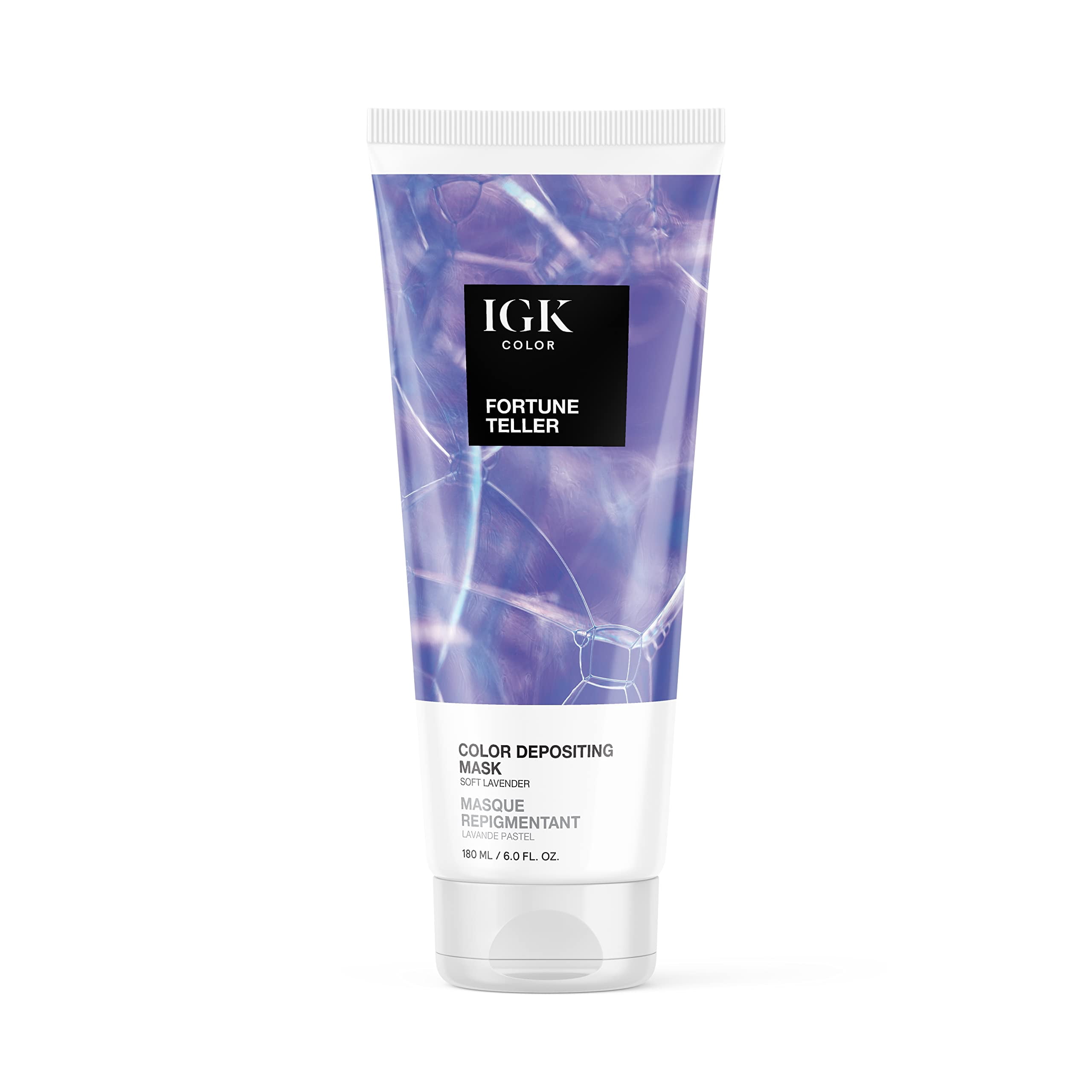 IGK Color Depositing Mask FORTUNE TELLER - Soft Lavender | Conditioning ...