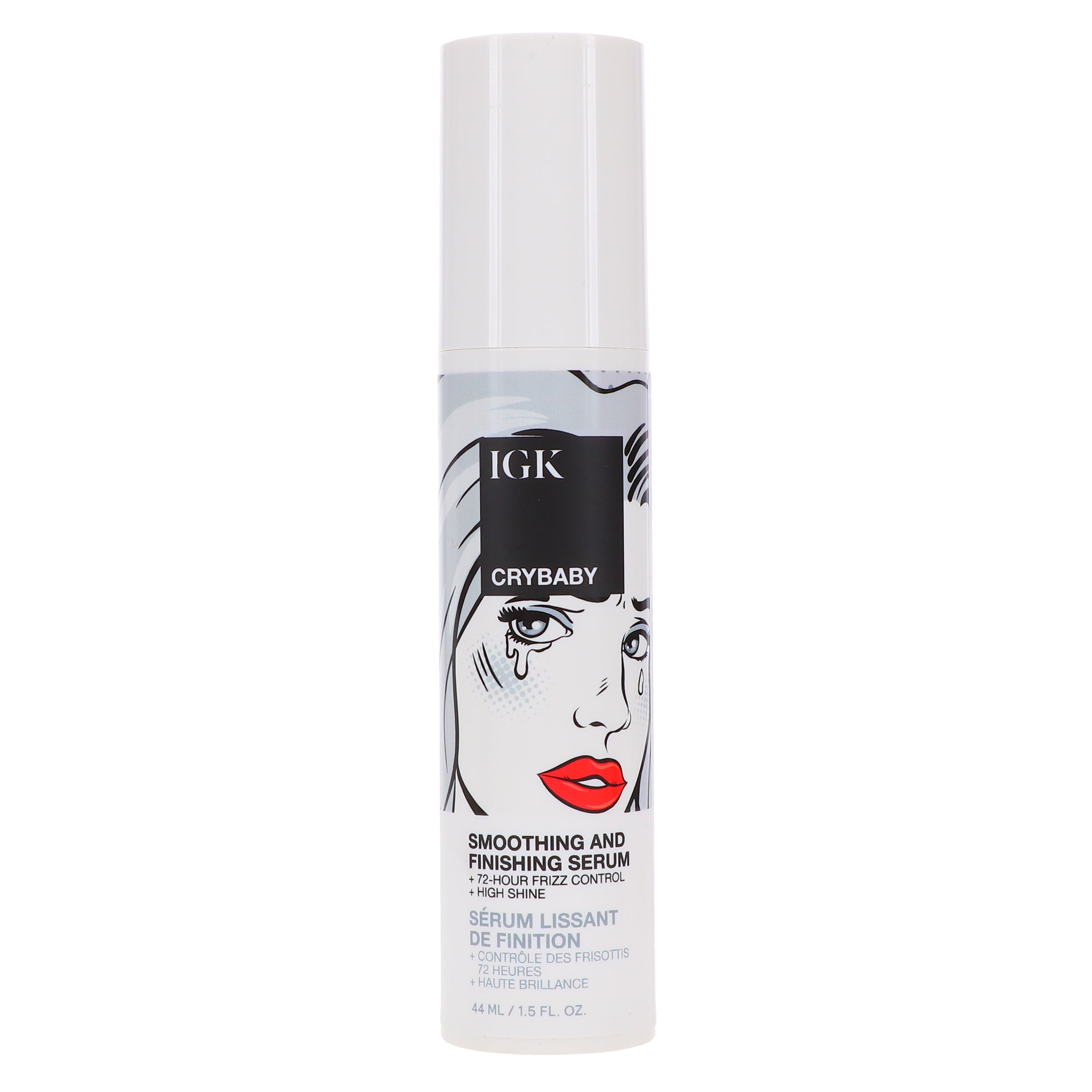 IGK CryBaby Hair Soft Treatment, Anti-Frizz Smoothing Serum, 1.5 oz ...