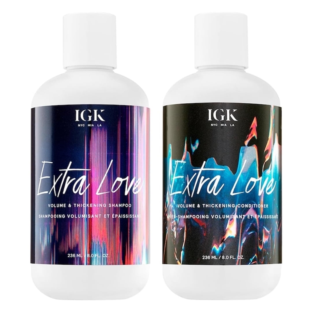 IGK EXTRA LOVE Shampoo 8 oz and Conditioner 8 oz DUO Set - Walmart.com