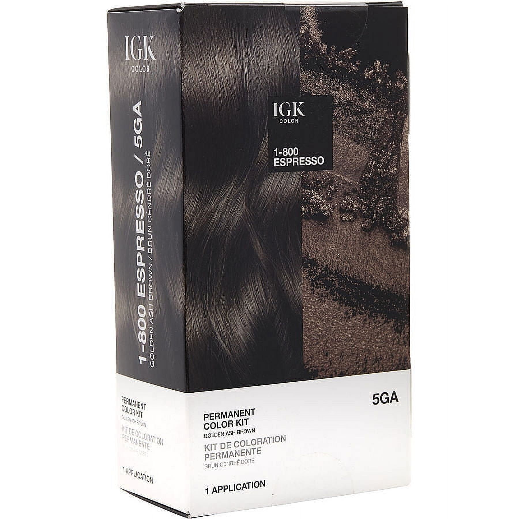IGK - Permanent Color Kit - 1-800 Espresso 5GA - Walmart.com