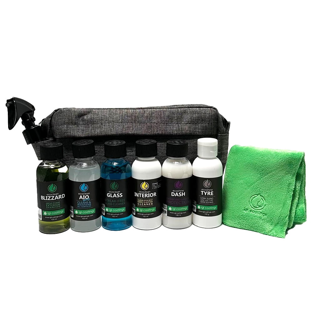IGL Ecoclean Travel Kit (100ml) Everything You Need For A Quick Shine ...
