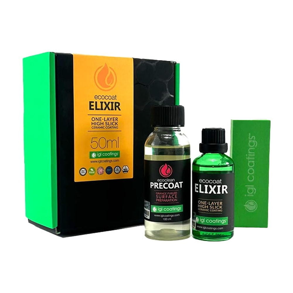 IGL Ecocoat Elixir Ceramic Coating Kit (50ml) One Layer High Slick - Walmart.com