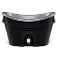IGLOO 20 qt. Insulated Beverage Party Bucket Cooler - Black/Silver - Walmart.com