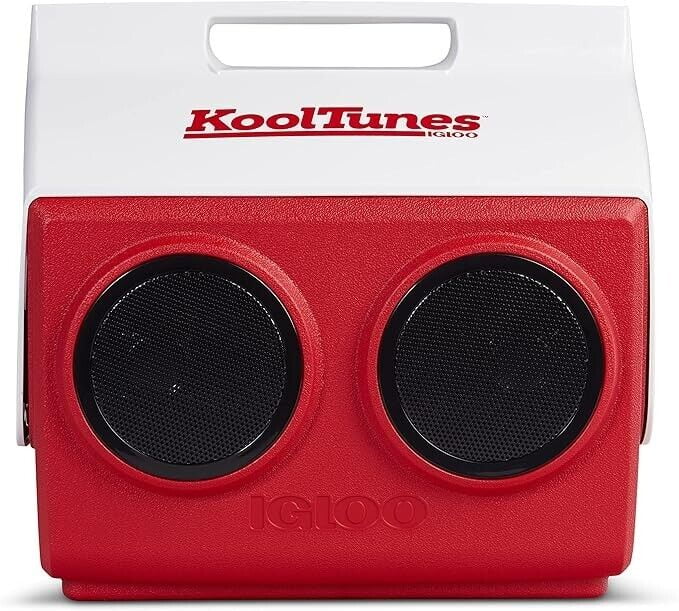 IGLOO Kool Tunes Playmate Cooler 14 Quarts 26 Can w/Bluetooth Speakers ...
