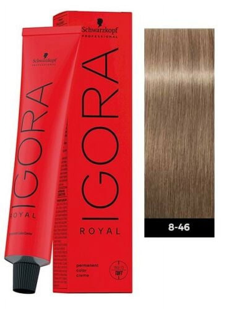 IGORA ROYAL 8-46 Light Blonde Beige Chocolate 60 ml - Walmart.com