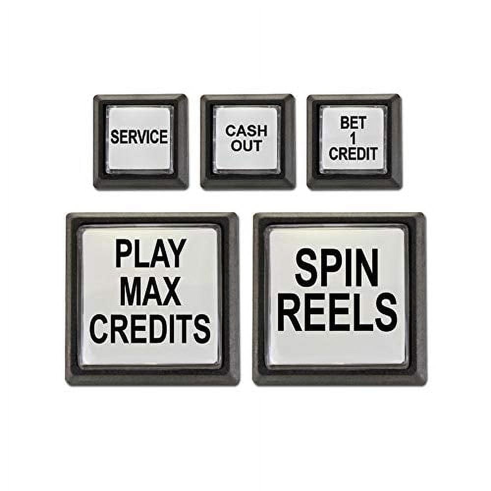 IGT Button Set S2000 with 13 Volt LED & Decals (New) - Walmart.com