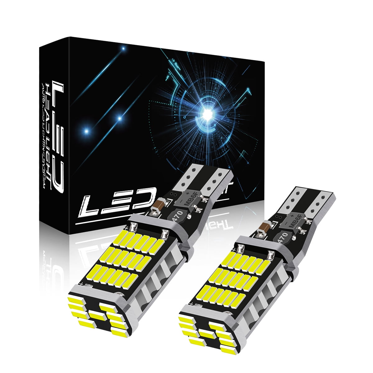 IHNZCB 6000K LED Light Headlight Strip Bulbs For Honda Accord 4dr Sedan ...
