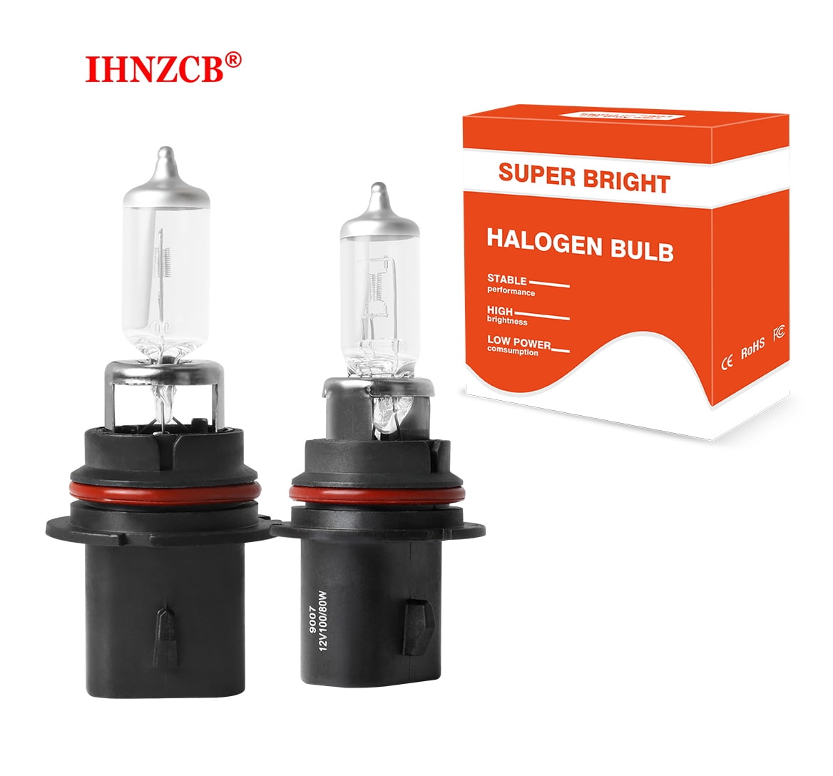 IHNZCB 9007/HB5 Standard Halogen Replacement Headlight Bulb, 2 Pack ...