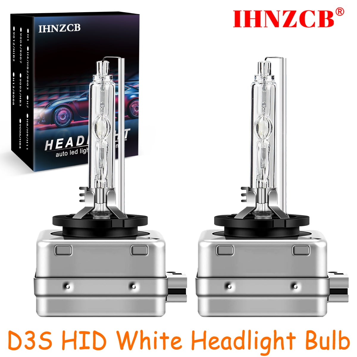 IHNZCB D3S HID Headlight Xenon Bulbs for Dodge Charger 2011-2014 Low ...