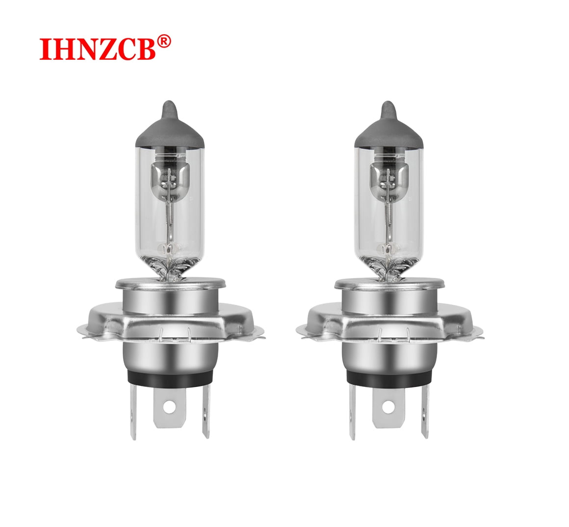 IHNZCB H4 Halogen Headlight Bulb High Low Beam Bulb Replacement 3400K ...