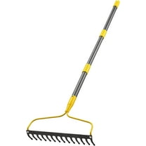 Walensee 6.5FT Heavy Duty Lawn Leveling Rake, Yard Garden Tool ...