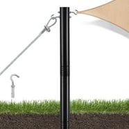 Coolaroo Premium Outdoor Sun Shade Sail with Hardware Kit 95% UV Block ...