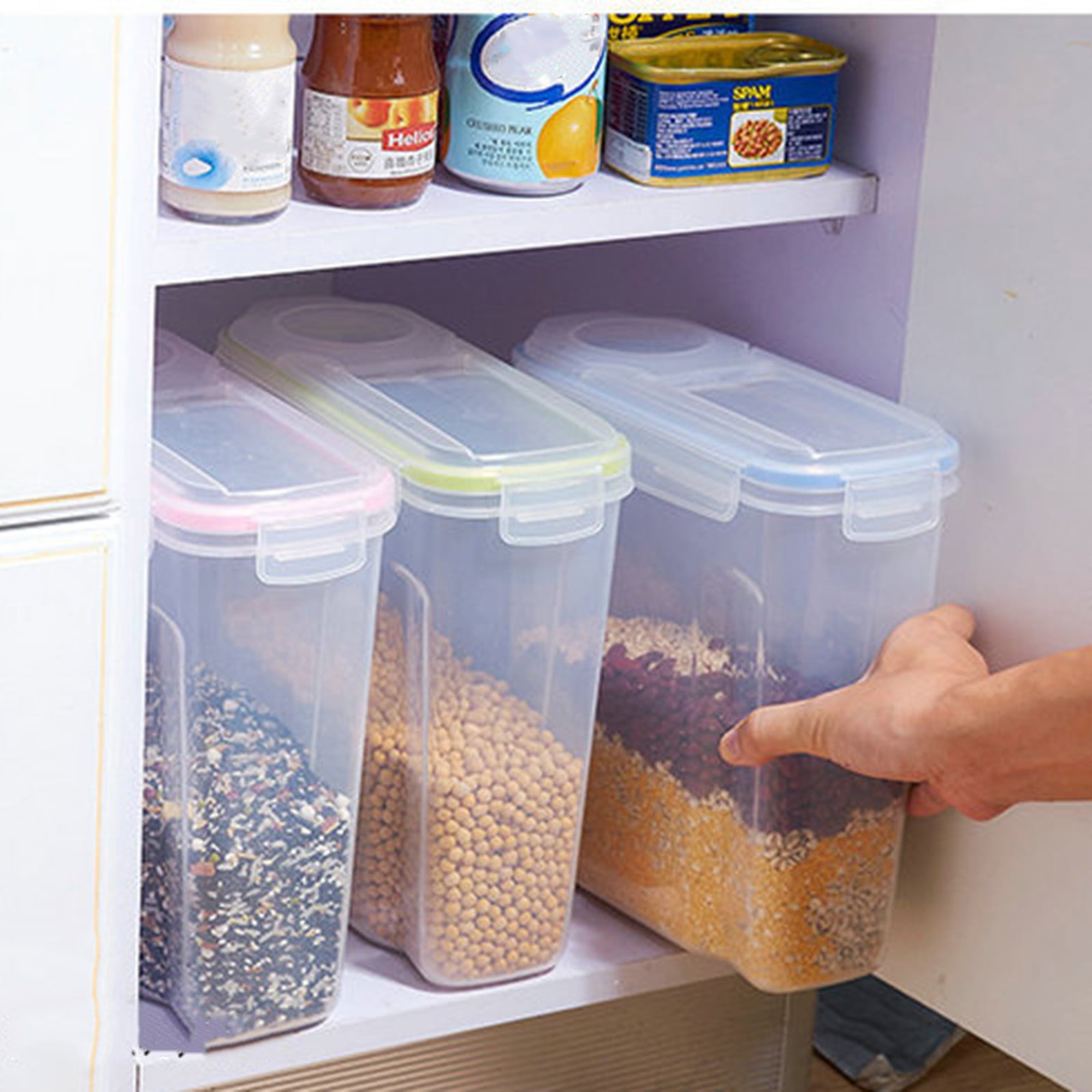 IHXORA Large Airtight Food Storage Container, Sealed Jar for Grains and ...