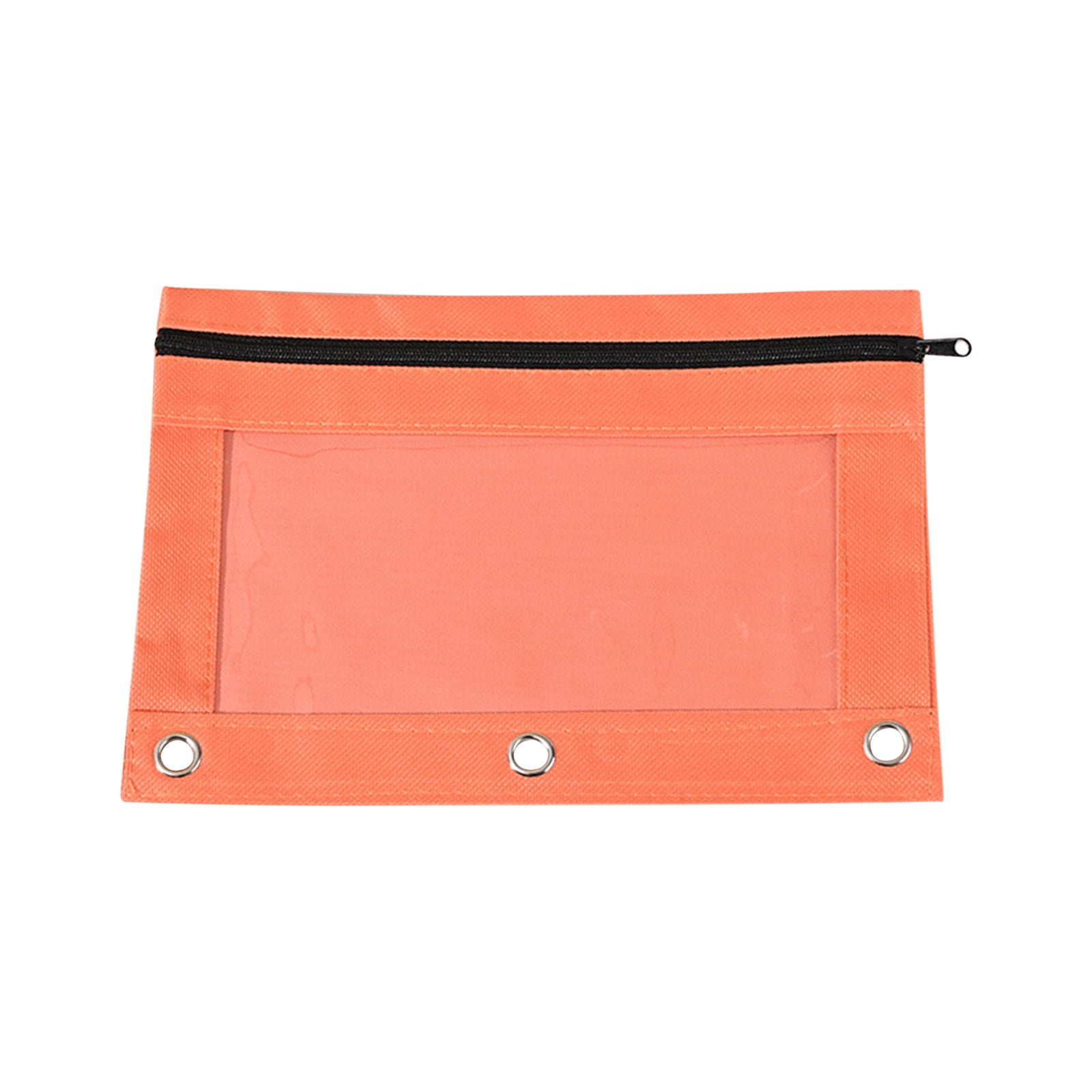 IHXUXE 3 Ring Pen Pencil Pouch with Zipper, Stationery Bag Cosmetic bag ...