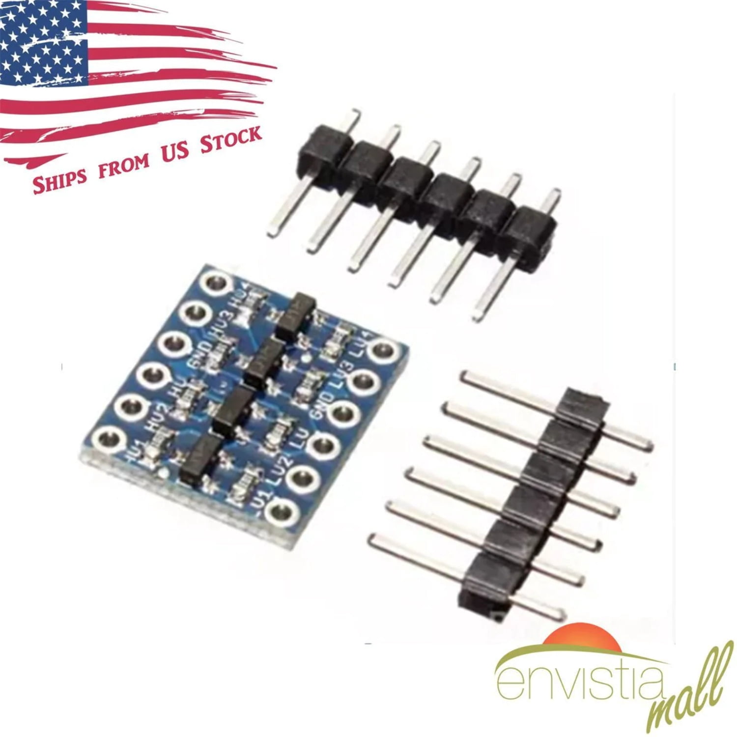 IIC I2C Bi-Directional 5V to 3.3V Logic Level Converter Module For ...
