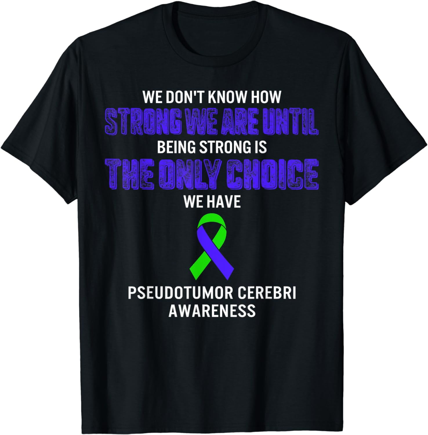 IIH Pseudotumor Cerebri Idiopathic Intracranial Hypertension T-Shirt ...