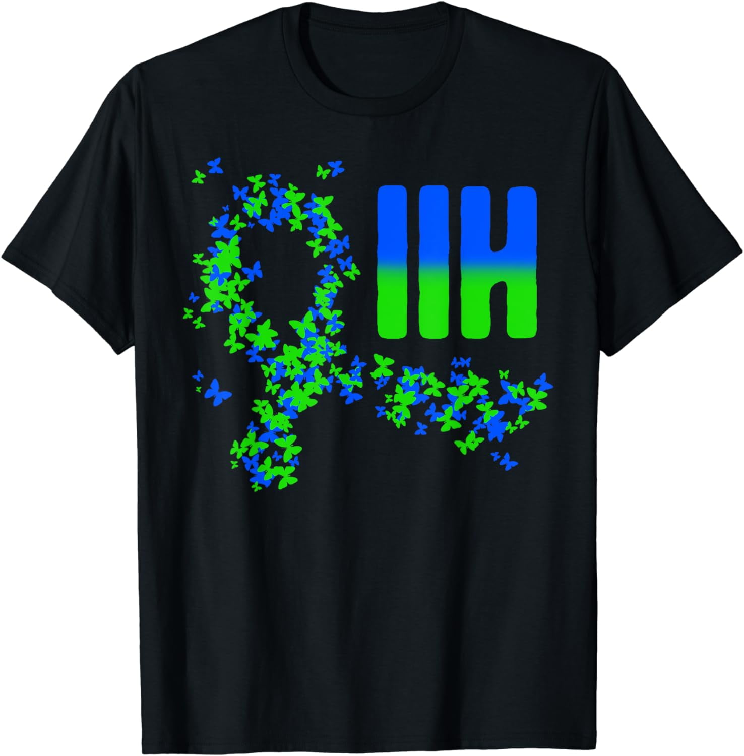 IIH Pseudotumor Cerebri Idiopathic Intracranial Hypertension T-Shirt ...