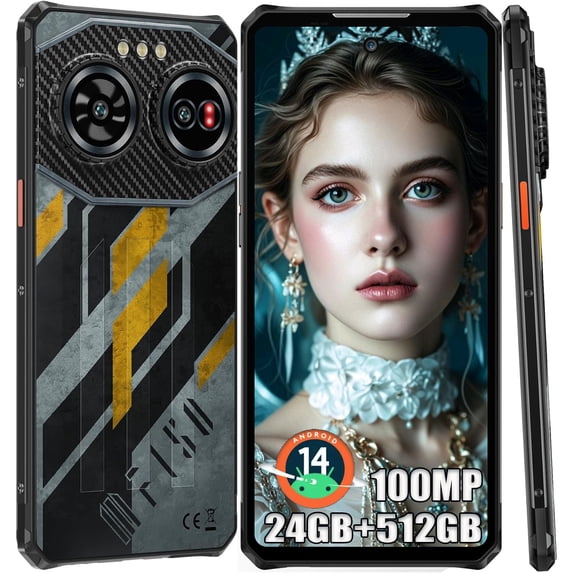 IIIF150 Air3 Rugged Phone 12GB+512GB Night Vision 6.6'' Android 14 ...