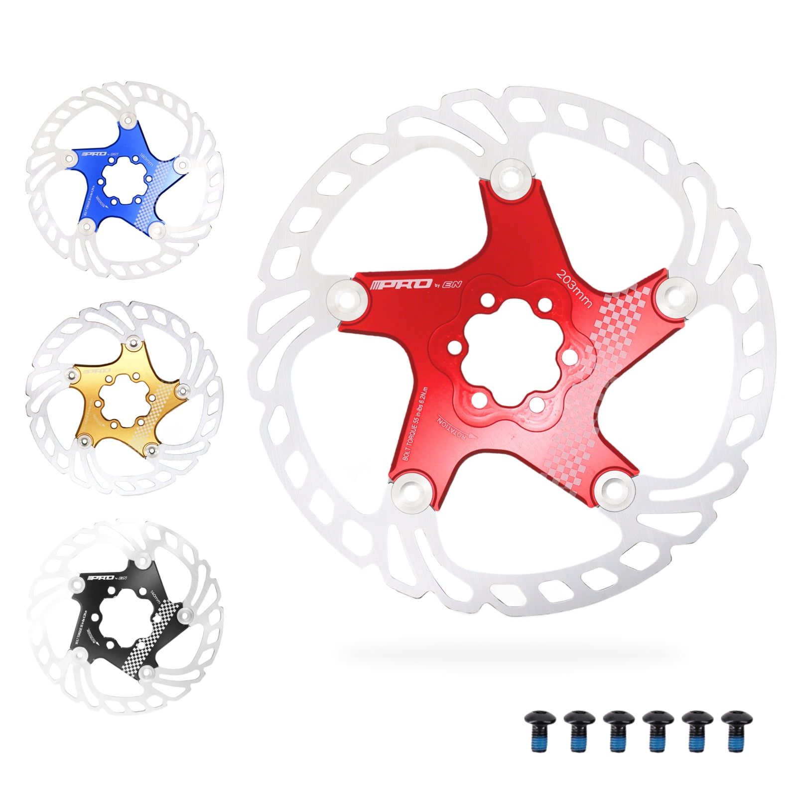 IIIPRO MTB bike floating brake disc rotor hydraulic brake disc 140 160 ...