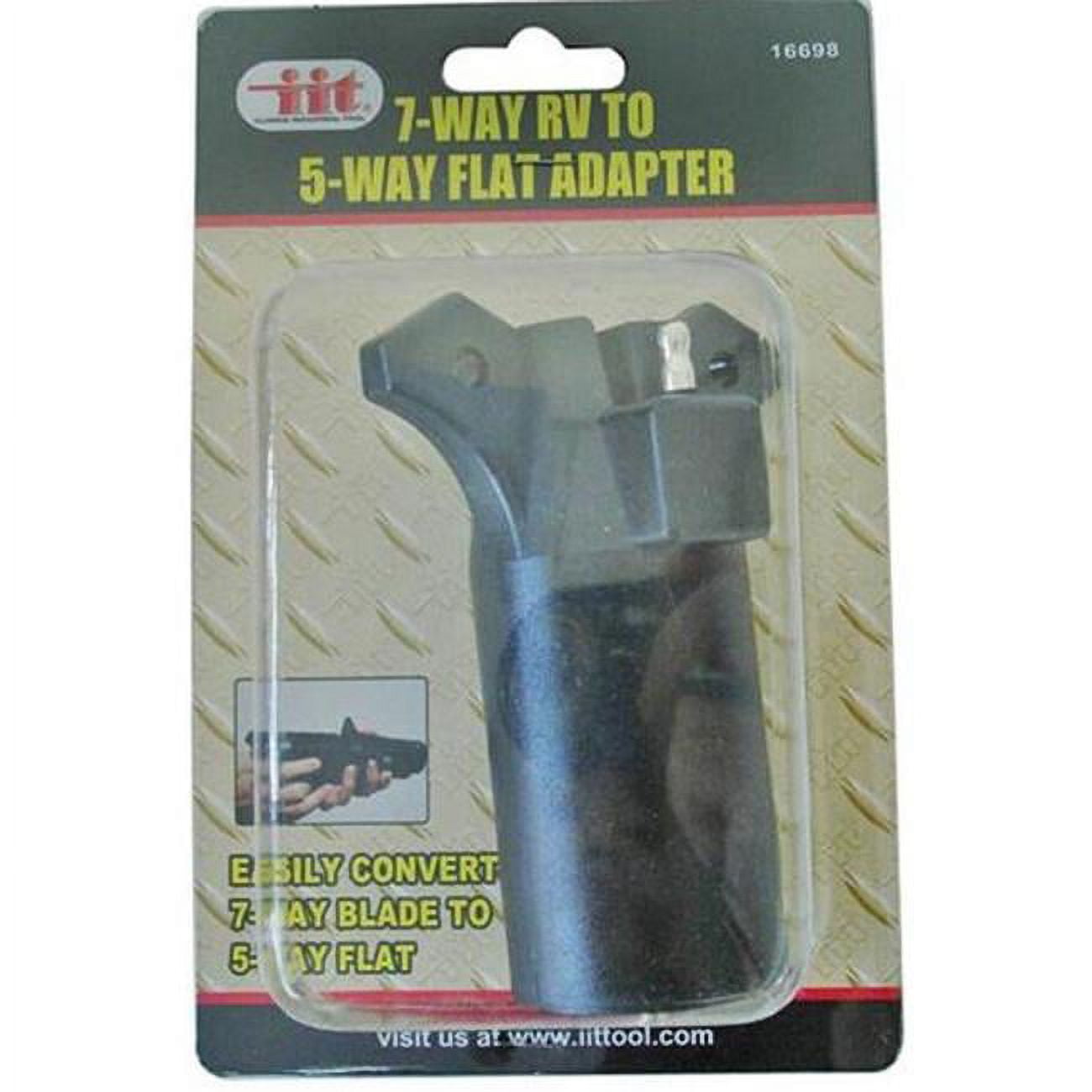 IIT 16698 7-WAY RV TO 5-WAY FLAT ADAPTER - Walmart.com