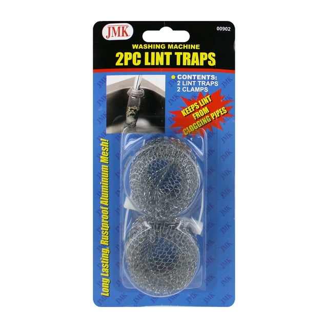 IIT Stainless Mesh Washer Lint Traps, 2-Count Long-lasting, Rust Proof ...