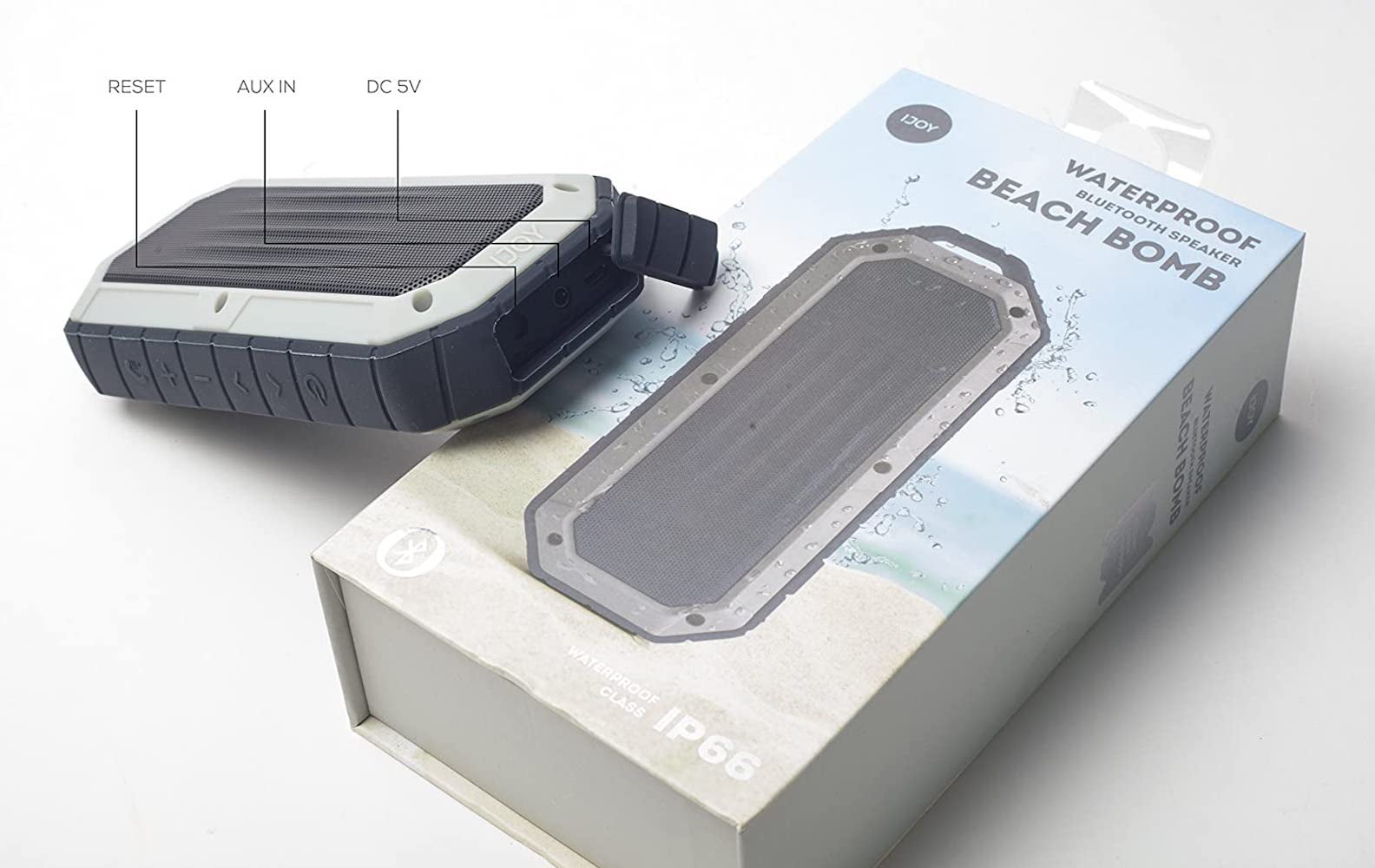 IJOY Beach Bomb Bluetooth Portable Speaker, Indigo - Walmart.com