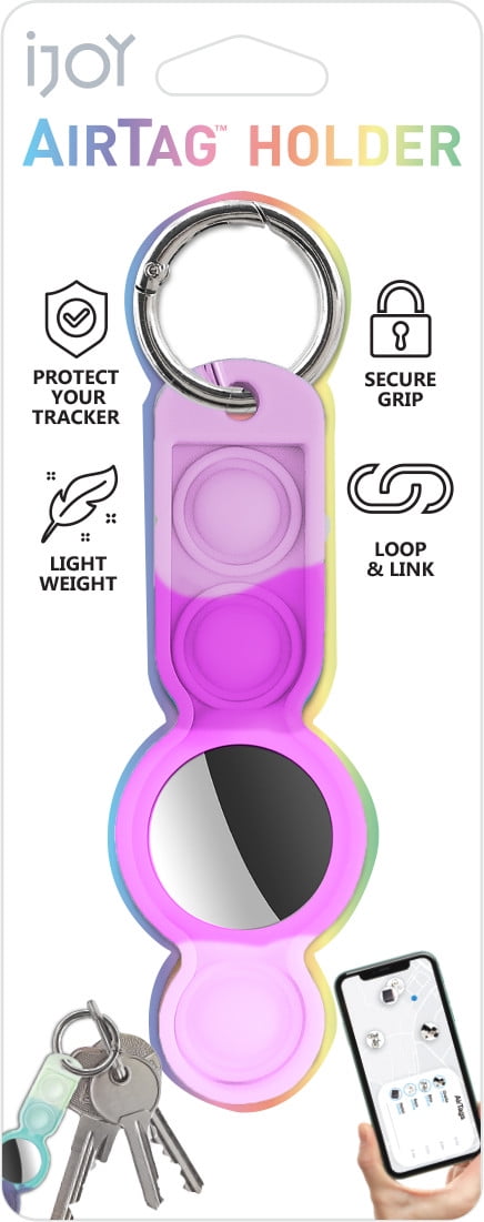 IJOY Silicone Pop Airtag Holder - Pink Ombre - Walmart.com