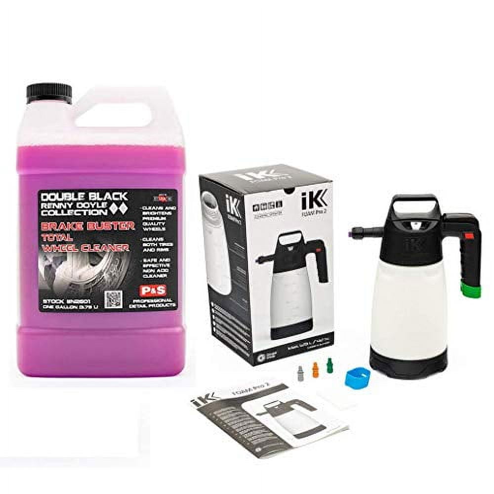 IK Foam Pro 2 & P&S Brake Buster 1 Gallon Wheel & Tire Cleaner Foamer ...