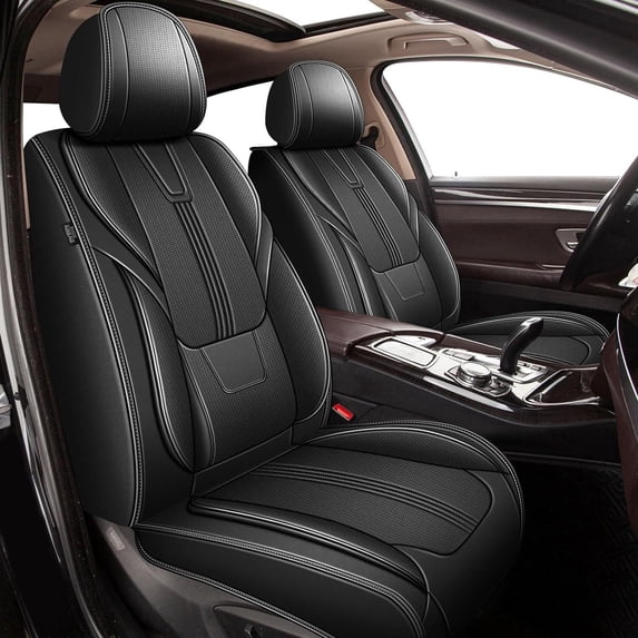 LAONNVIR Car 5-Seat Covers Front & Rear Full Set for TOYOTA TACOMA CREW ...