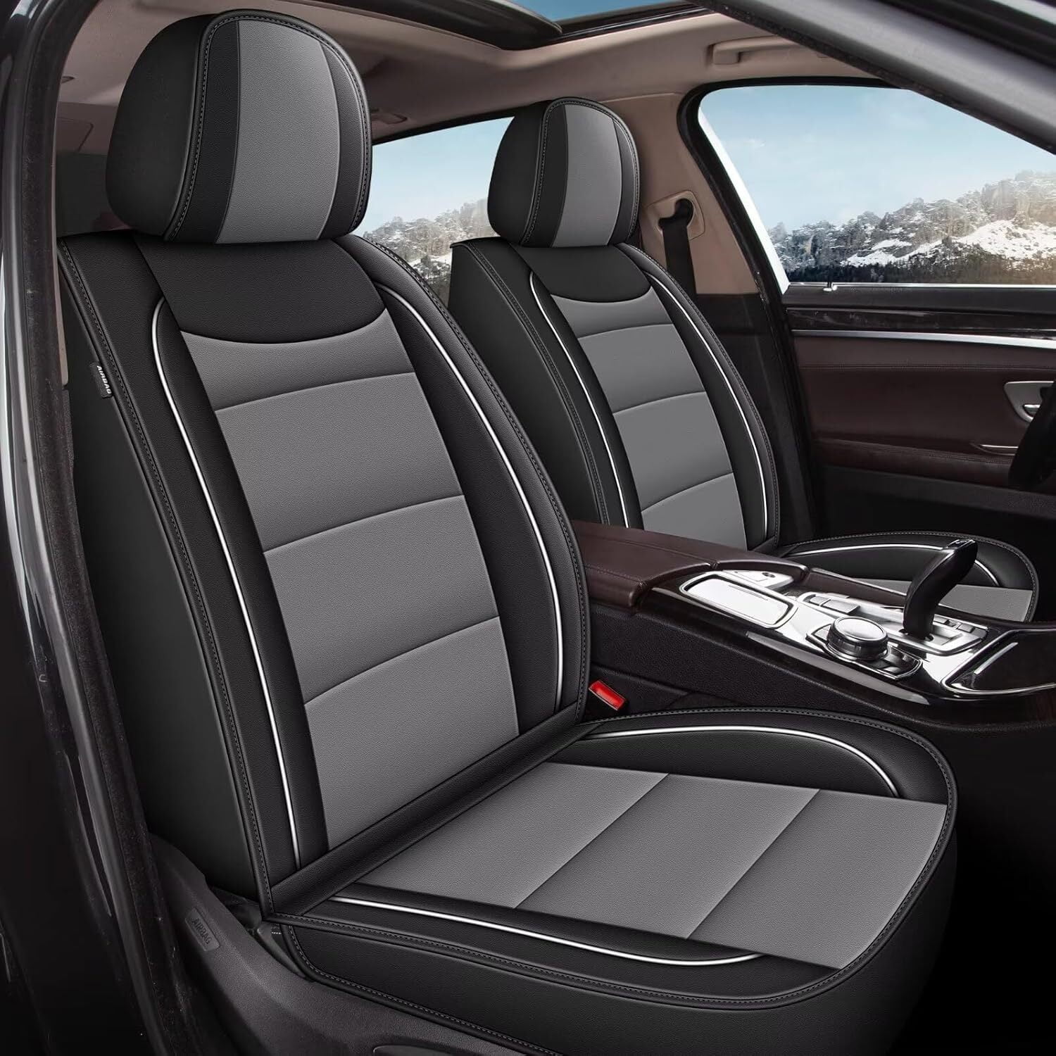 IKABEVEM Car Seat Covers Fit for Nissan Frontier 2009-2024 Full Set ...