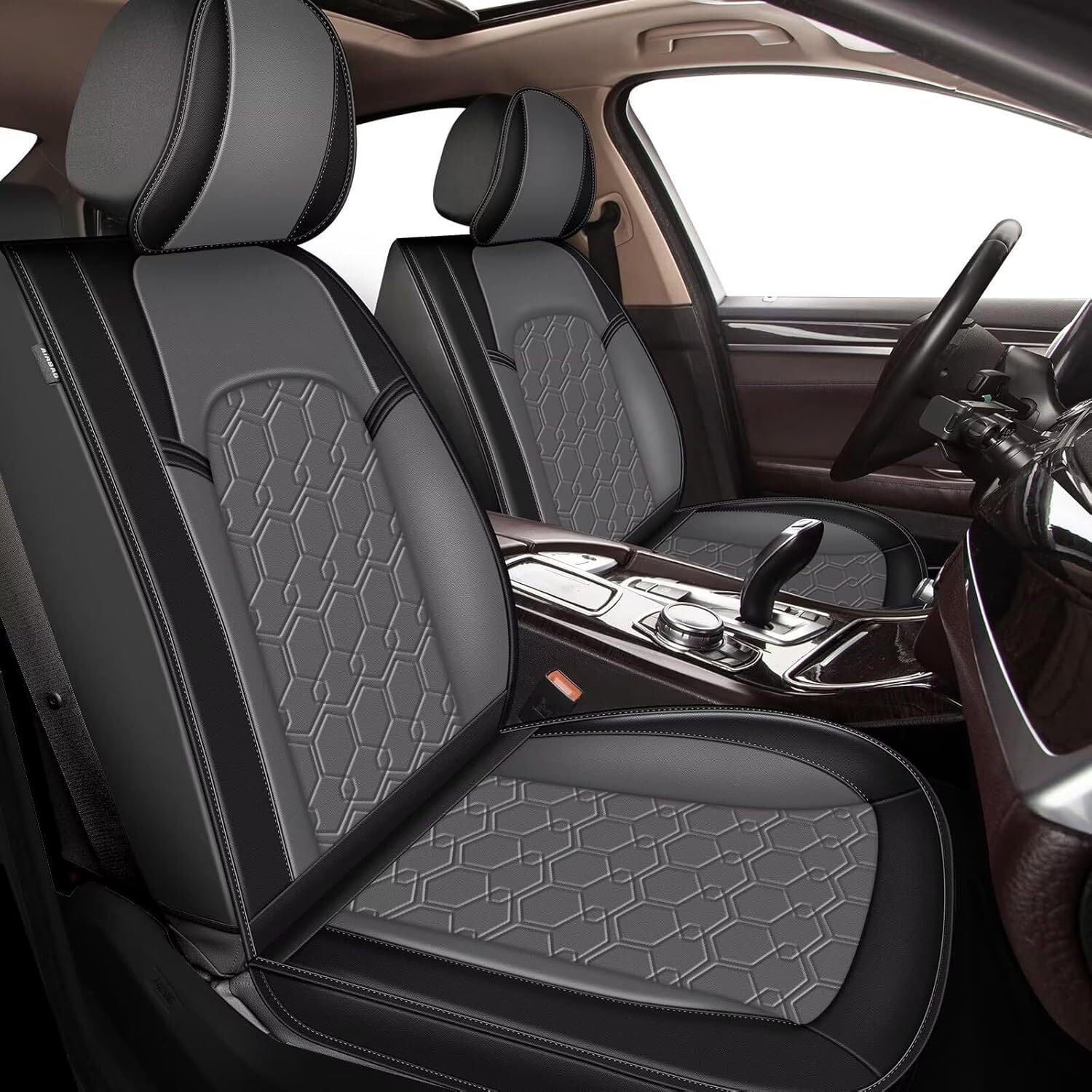 LAONNVIR Car Seat Covers Full Set Fit for Audi A4 2015-2024 Pickup ...