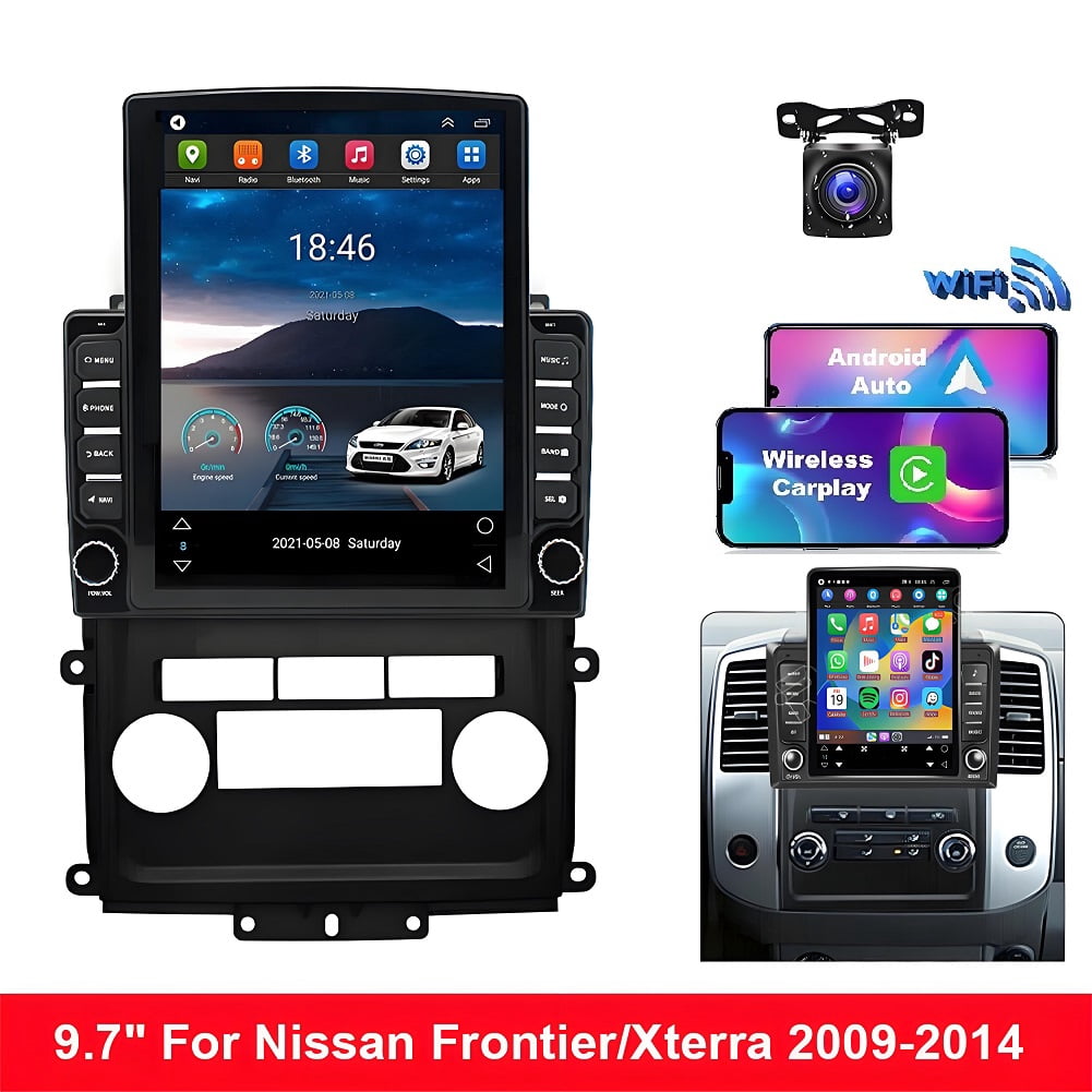 IKASEFU Car Stereo Radio for Nissan Frontier Xterra 2009-2014 with ...