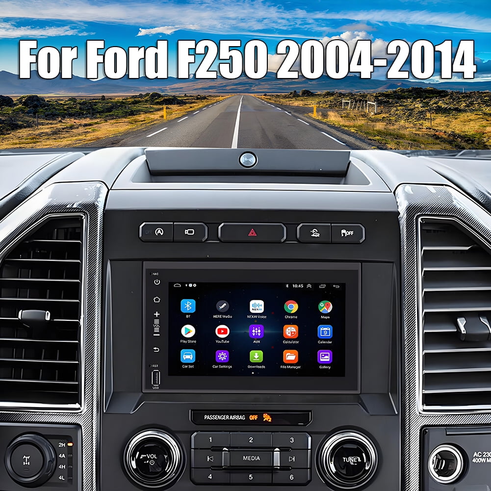 IKASEFU Wifi CarPlay For Ford F250 2004-2014 Car Radio Stereo Android ...