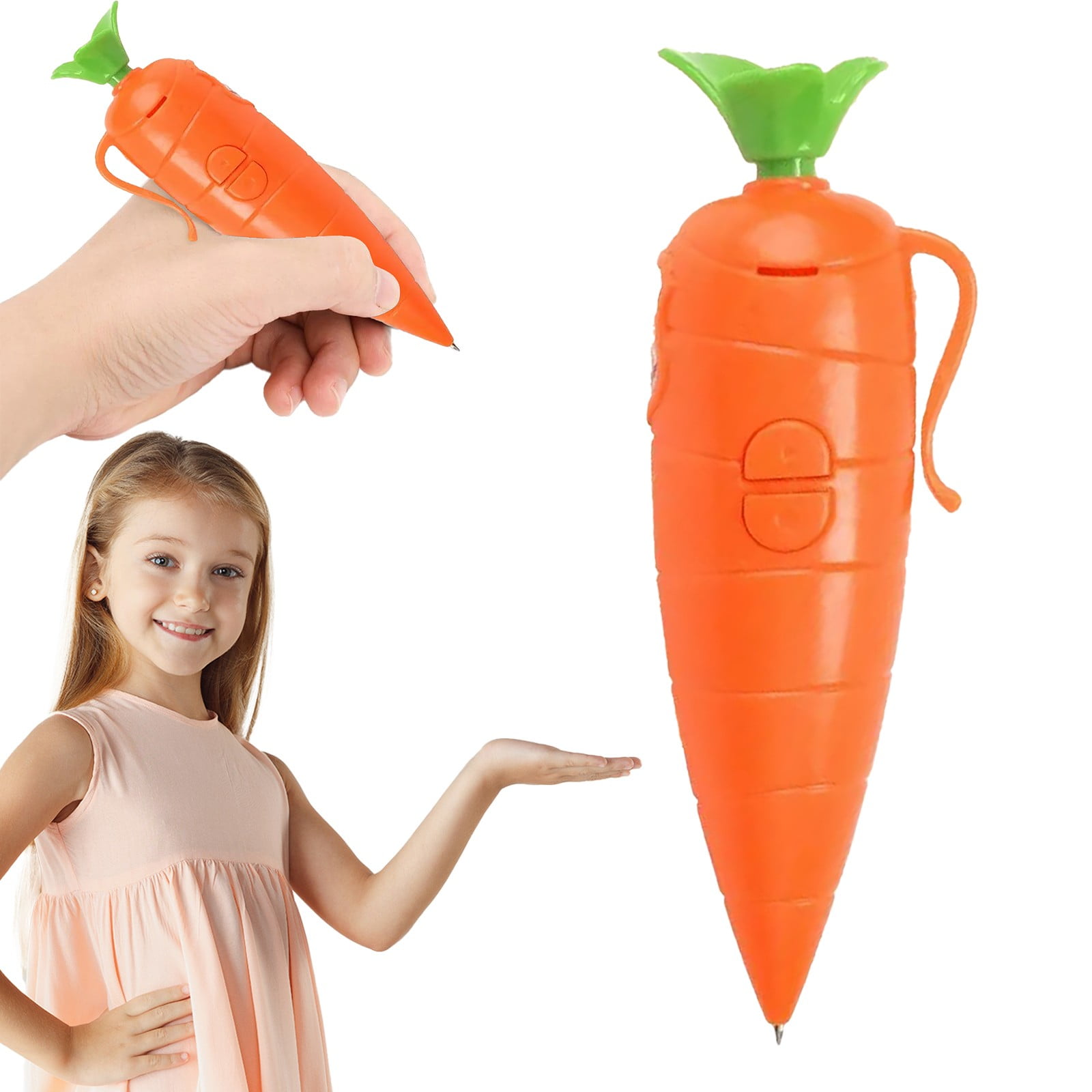 IKDXUF Digital Tape Recorder, Carrots Pen, a 20 Second Recording Pen ...