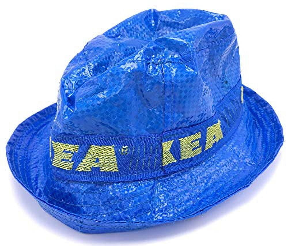 IKEA KNORVA Bucket Hat, Blue, 3.5" Tall x 6" Diameter - Walmart.com