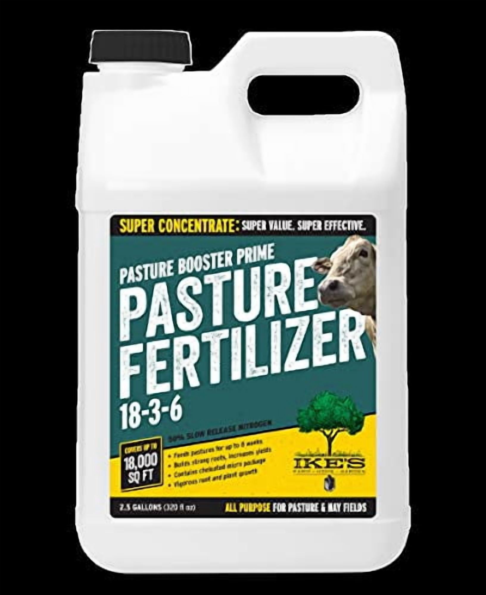 Ike's 114235 Pasture Booster Fertilizer - Liquid, Prime 18-3-6, 2.5 gal ...