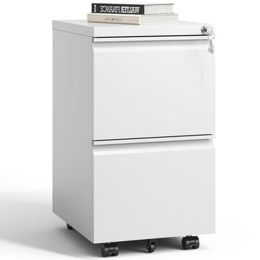 Storex Single-Drawer Mini File Cabinet with Lock, Legal/Letter ...