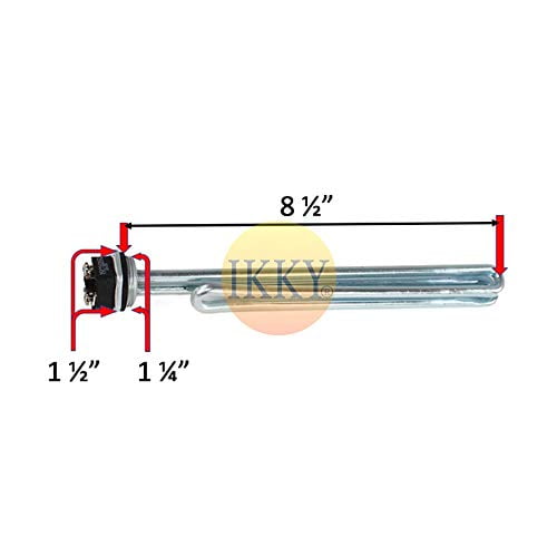 IKKY HEAT, Heating Element HE55K208VS, 5500W-208V, Compatible with ...