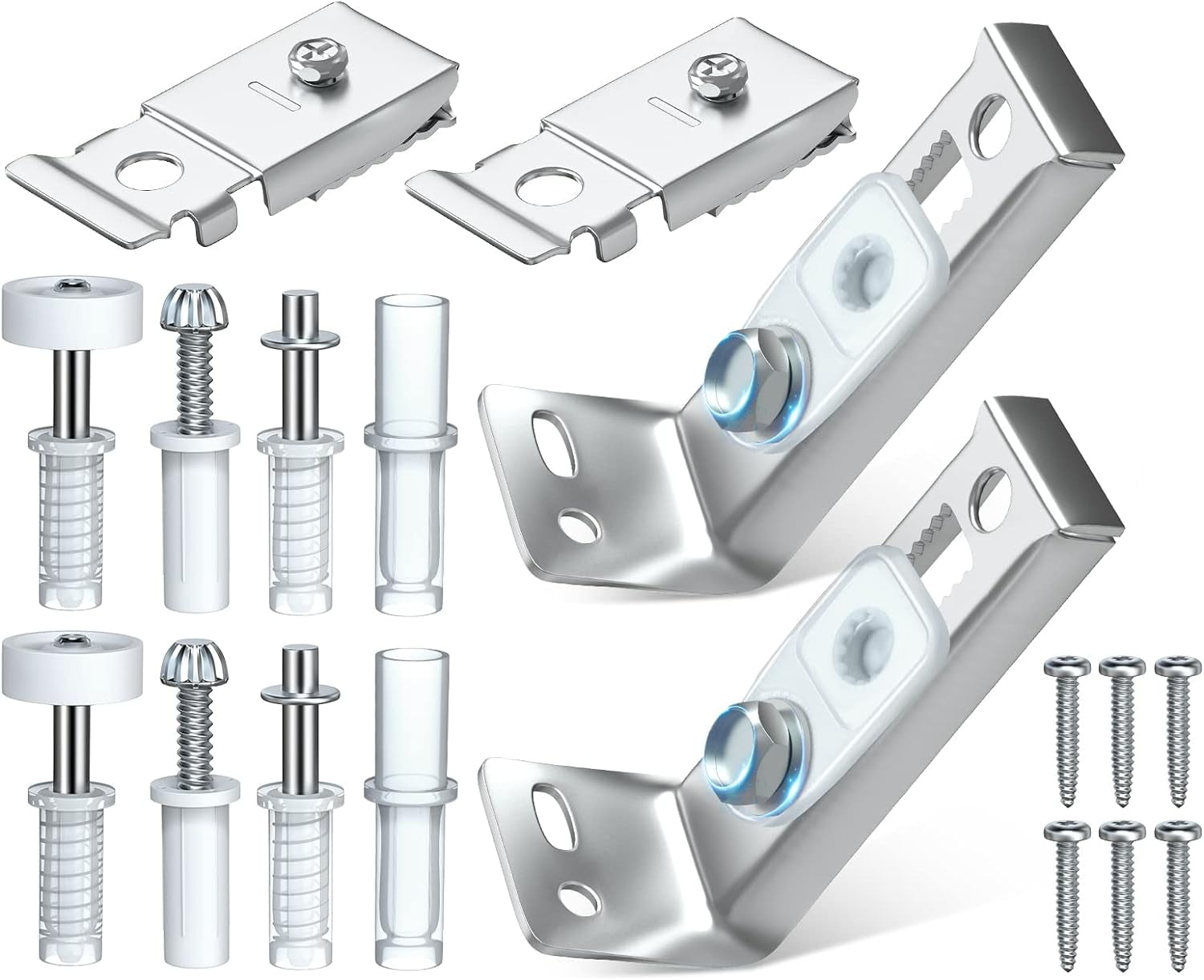 IKOMMI 2PCS Folding Doors Accordion Pantry Hardware Replacement Parts ...