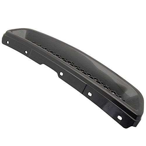 IKON MOTORSPORTS, Grille Compatible With 1996-1998 Civic, ABS Black ...