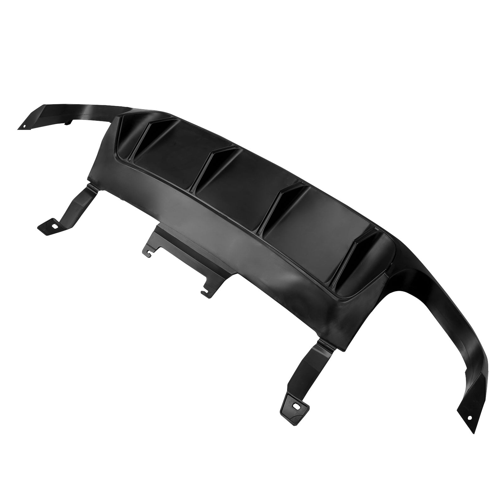 IKON MOTORSPORTS, Rear Diffuser Bumper Lip Compatible With 2013-2014 ...