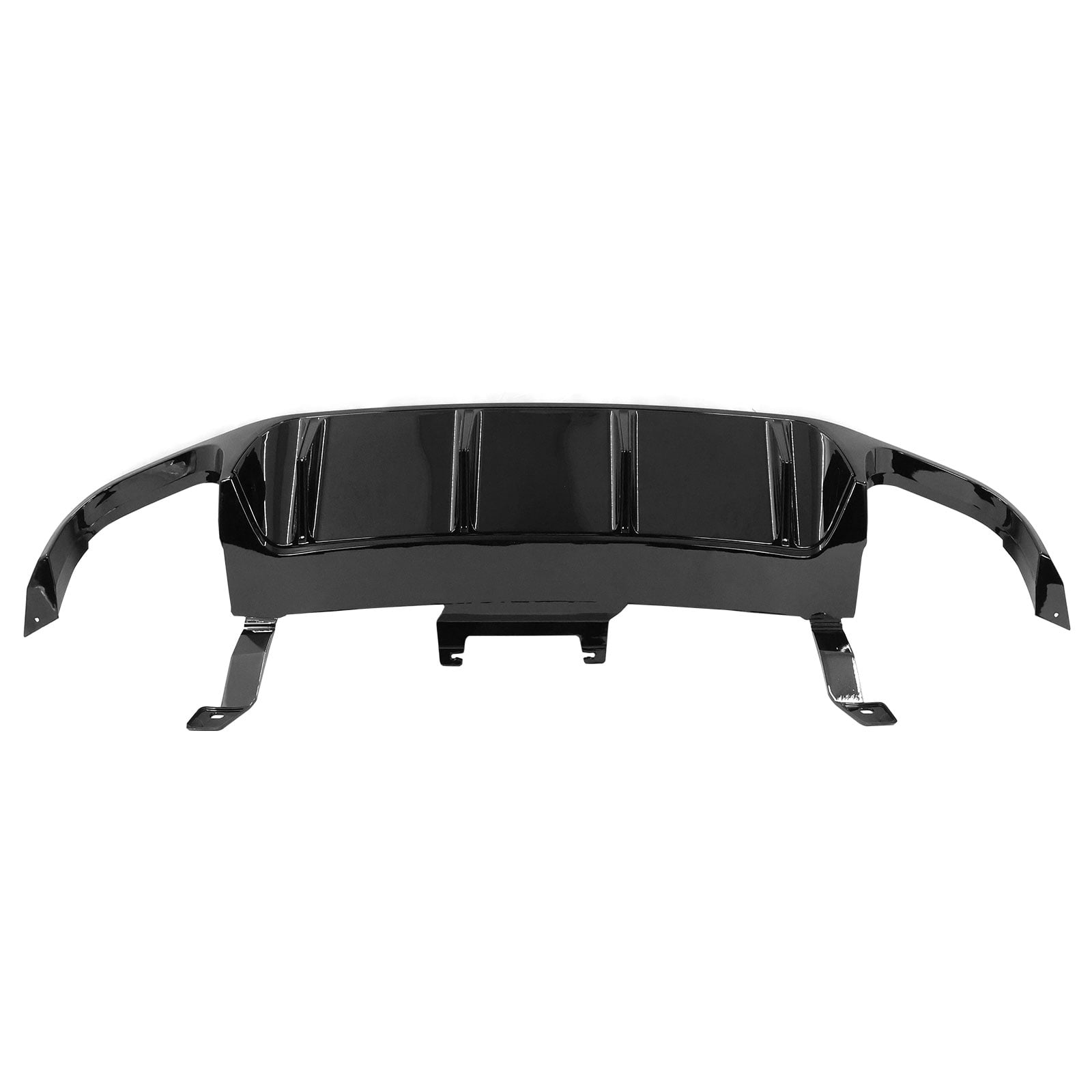 IKON MOTORSPORTS, Rear Diffuser Bumper Lip Compatible With 2013-2014 ...