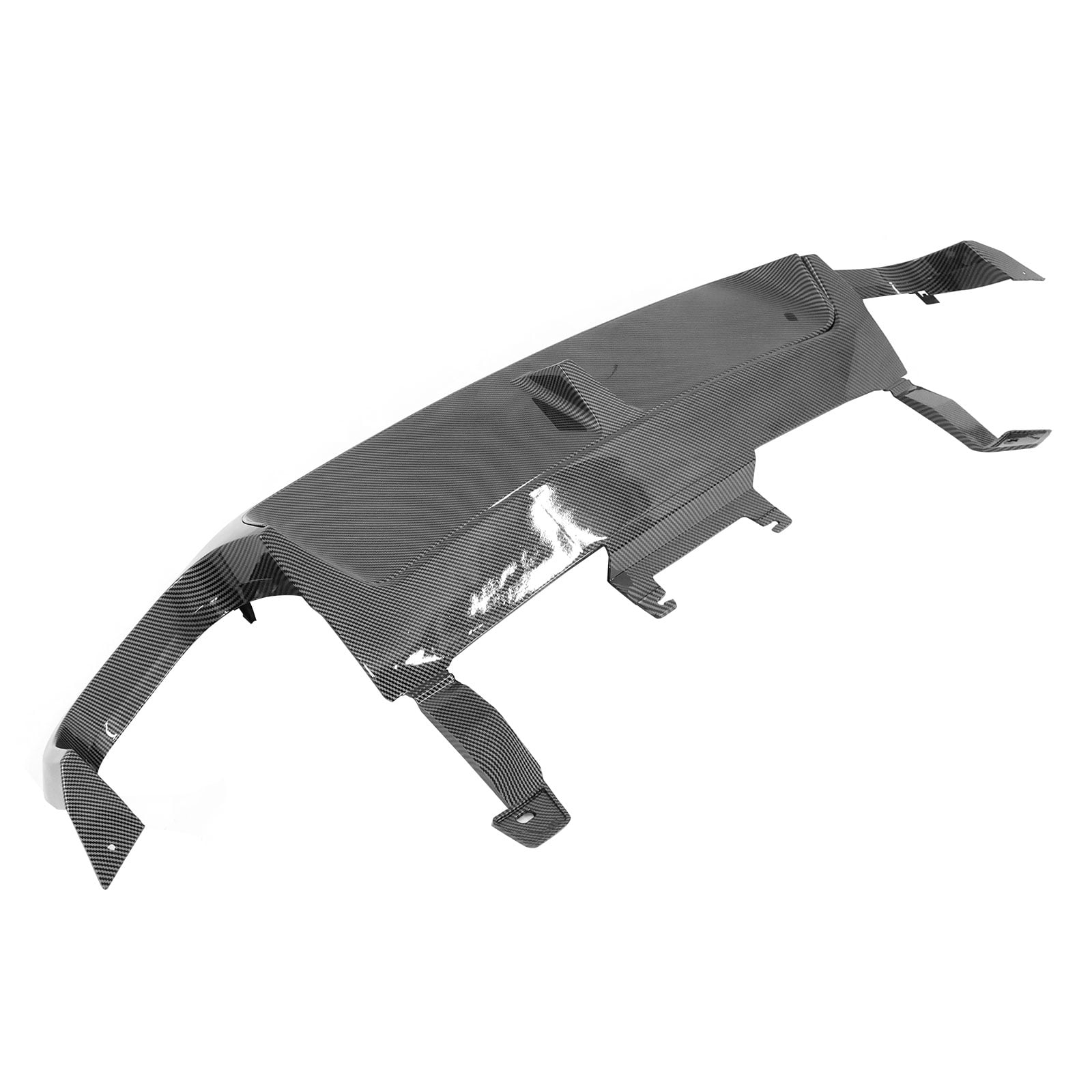 IKON MOTORSPORTS, Rear Diffuser Bumper Lip Compatible With 2013-2014 ...