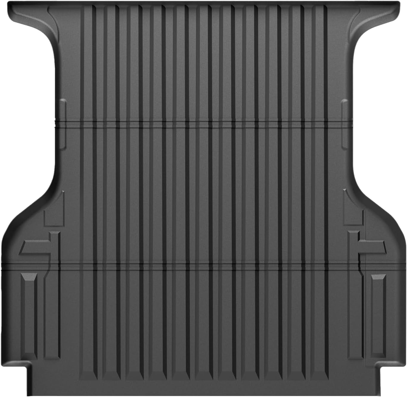 IKON MOTORSPORTS TPE Truck Bed Mat, Compatible with 2019-2023 Ford ...